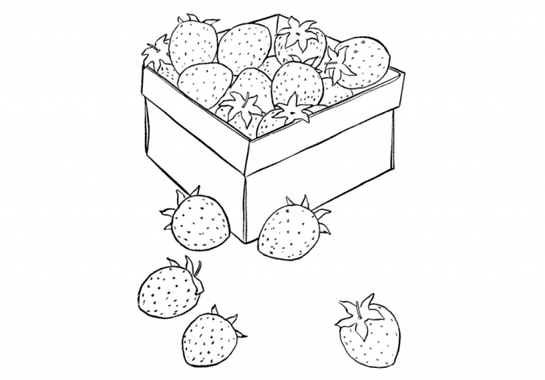 Los Mejores Dibujos De Fresas Para Colorear ☀️ Todo Para Colorear