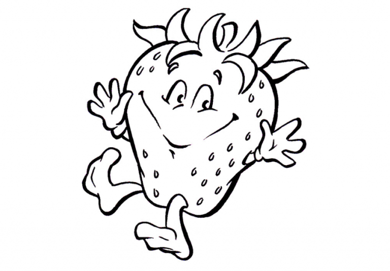 Los Mejores Dibujos De Fresas Para Colorear ☀️ Todo Para Colorear