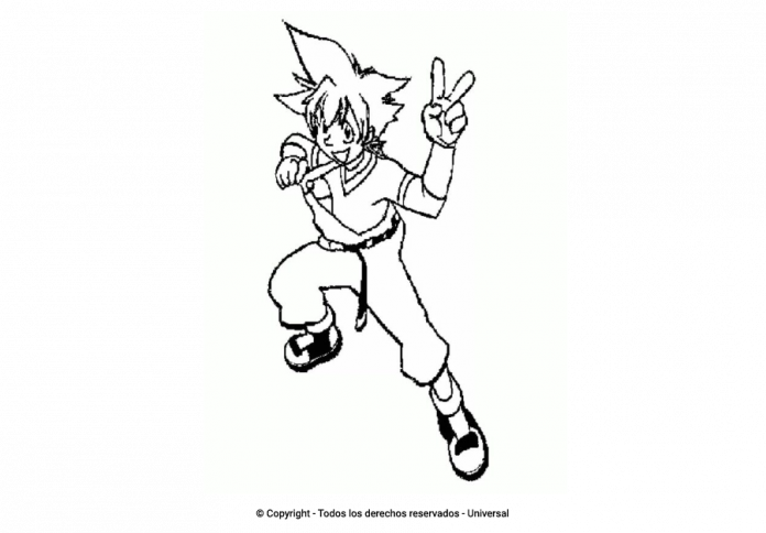 Los Mejores Dibujos De Beyblade Para Colorear ☀️ Todo Para Colorear