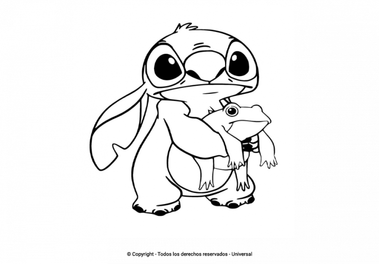 Los Mejores Dibujos de Stich para colorear ☀️ - Todo para colorear Los Mejores Dibujos de Stich para colorear ☀️ - Todo para colorear